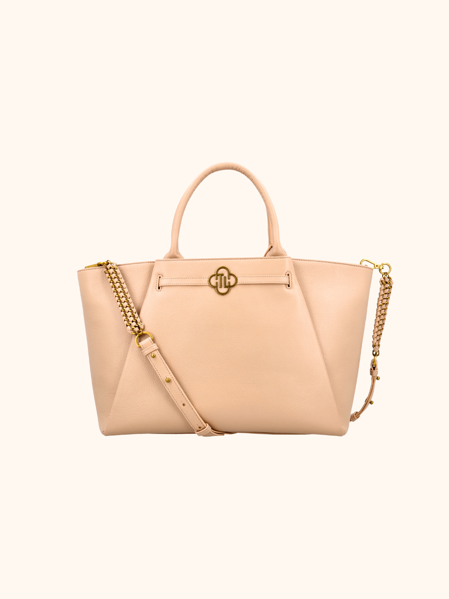 Nikki Royal - Lichtbeige - 15.6 inch Laptoptas – Ted Louise