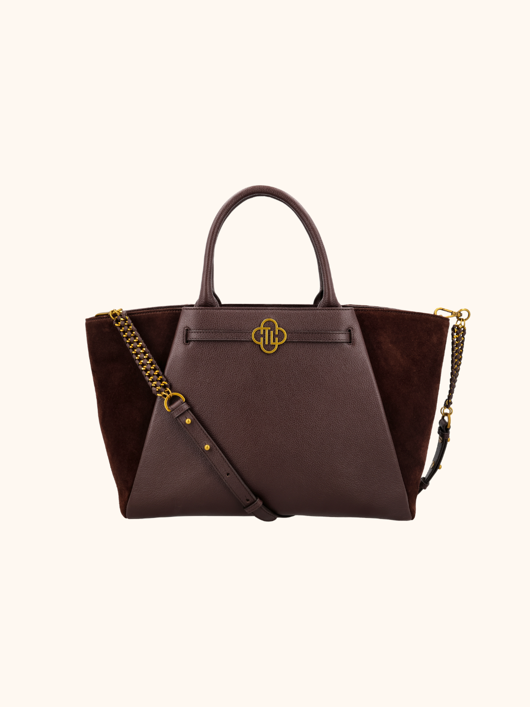 Nikki Light - Chocolate Brown - 14 & 15 inch Laptoptas – Ted Louise